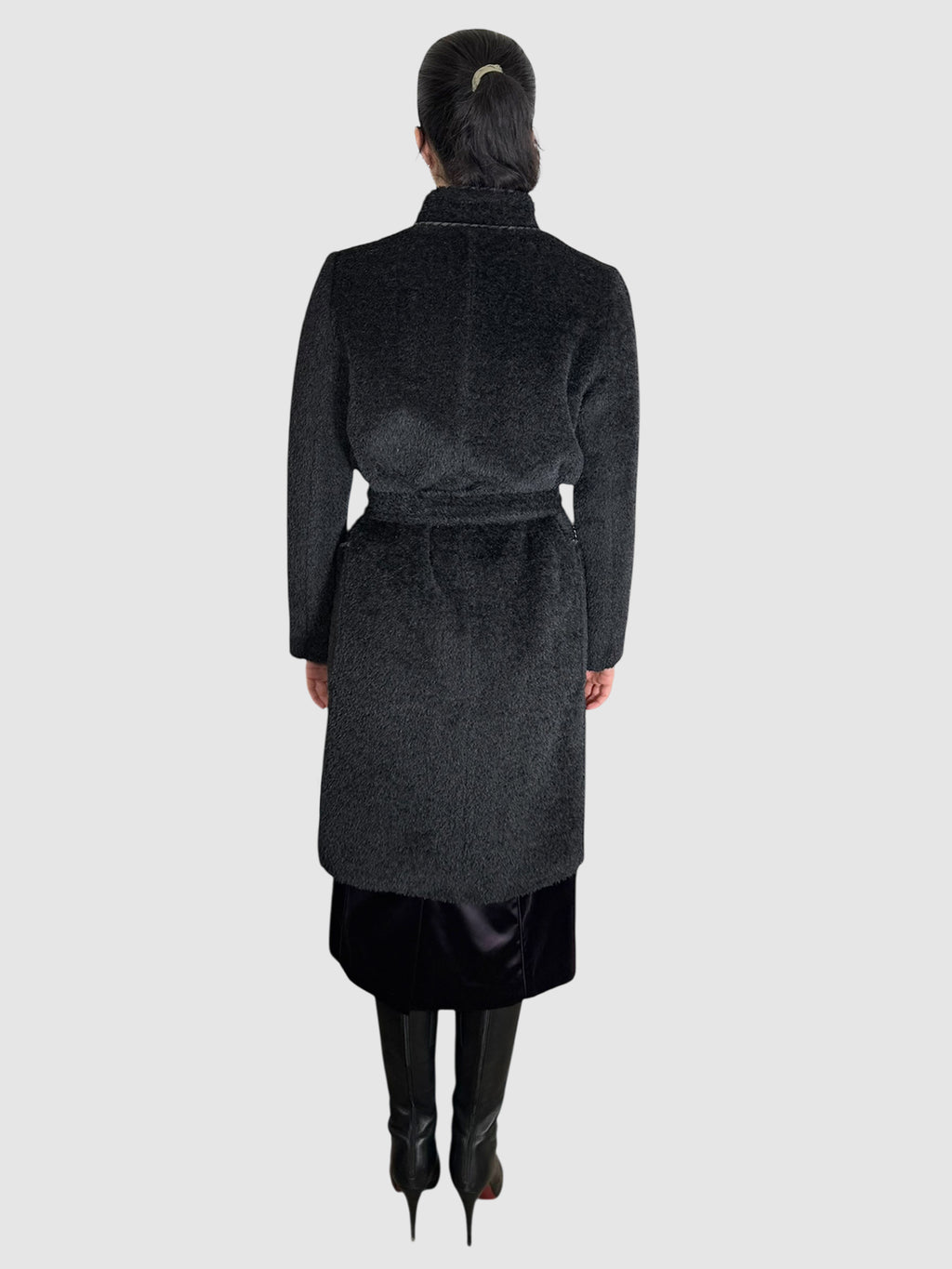 MAX MARA Alpaca Wrap Coat - Size 8 – Second Nature Boutique