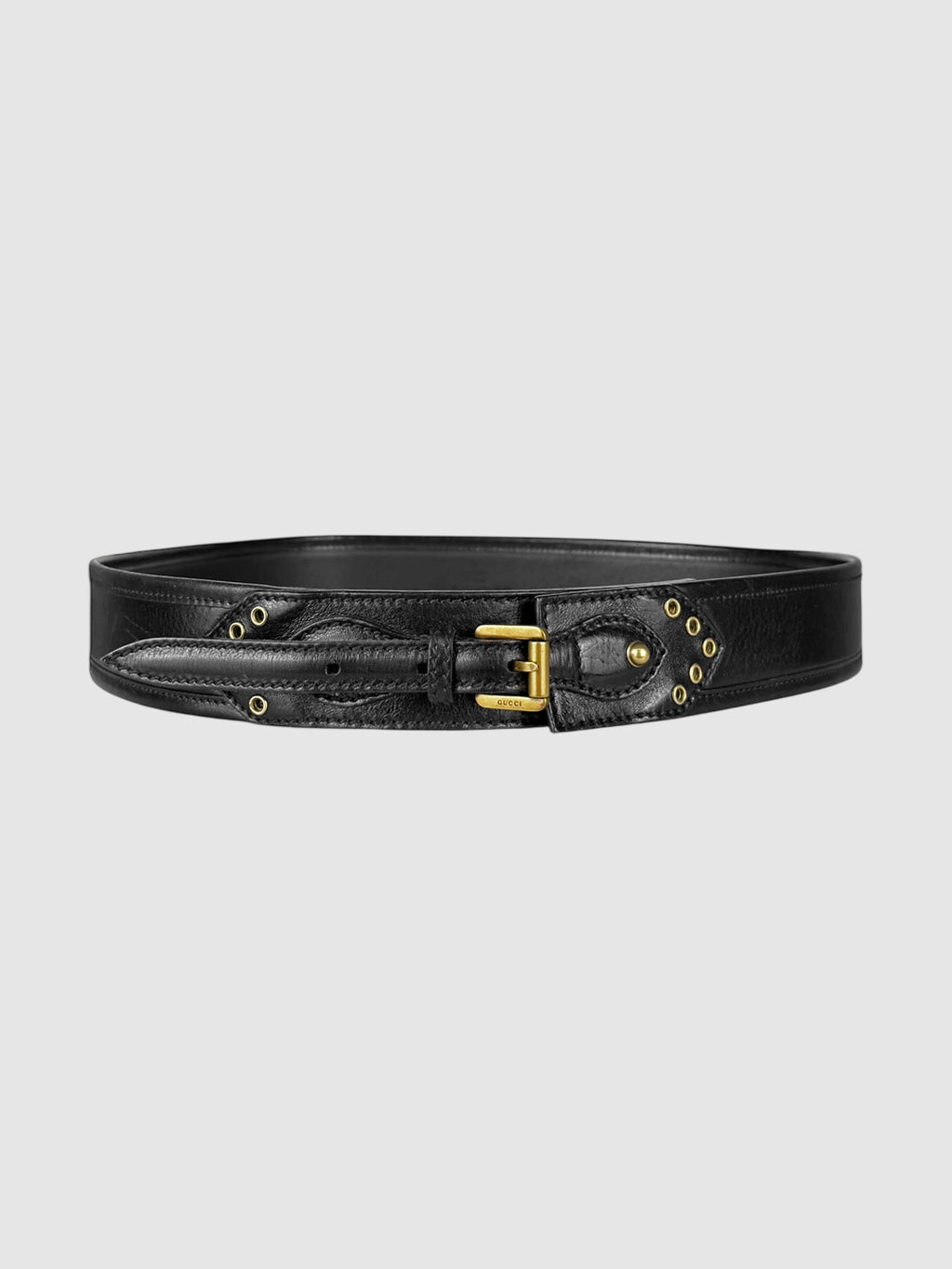 GUCCI Grommet Detail Belt – Second Nature Boutique